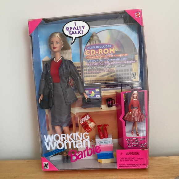 Mattel | Toys | Barbie Working Woman Vintage 999 | Poshmark